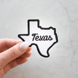 Texas Patch // Embroidered Patch / Fabric Patch / Sew on / Iron on ...