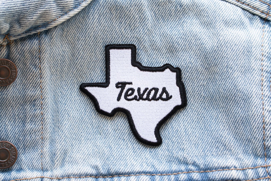 Texas Patch // Embroidered Patch / Fabric Patch / Sew on / Iron on ...