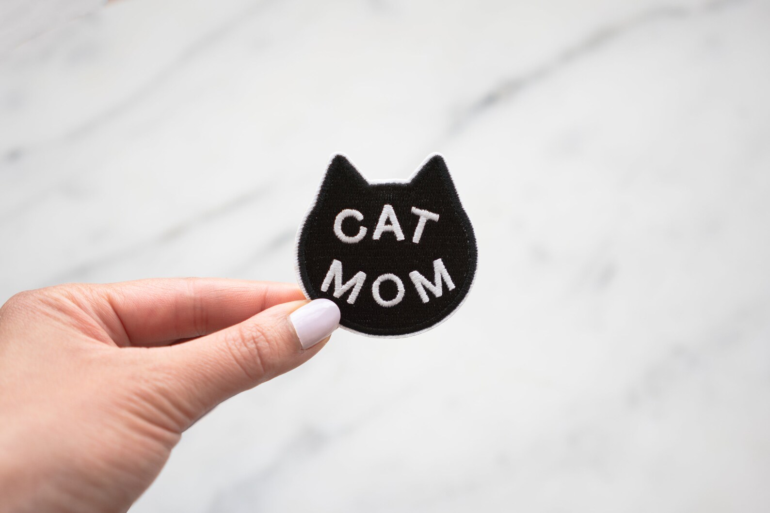 Cat Mom Patch // Embroidered Patch / Fabric Patch / Sew on / | Etsy