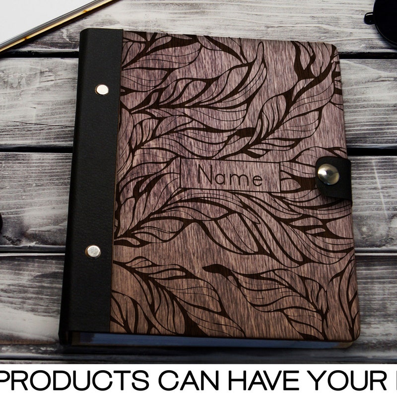 Wooden Book Cover - Etsy