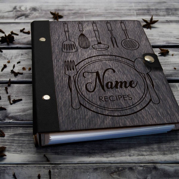 Handmade Recipe Book - Etsy