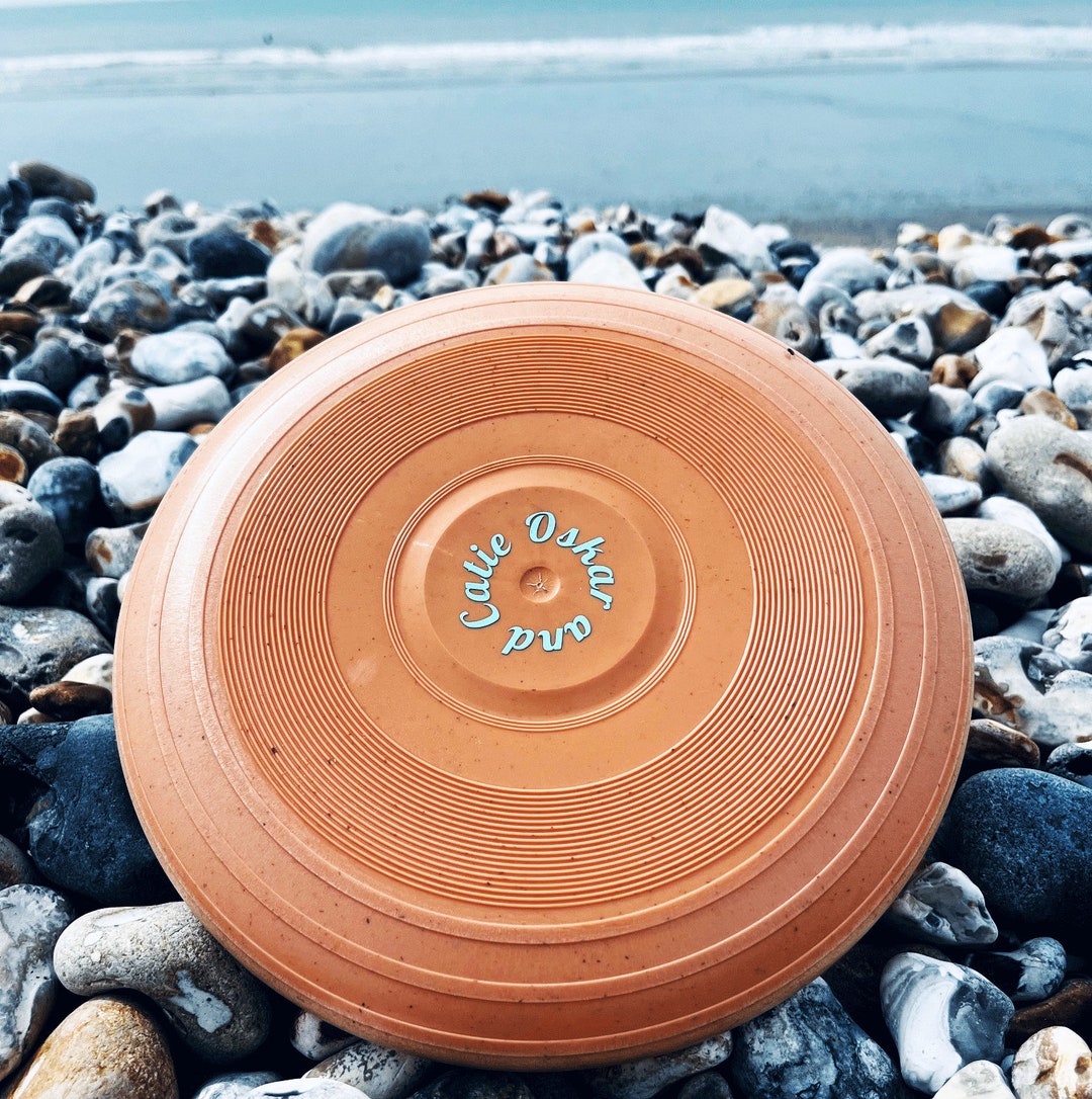Personalised Frisbee Made From Bioplastic - Etsy