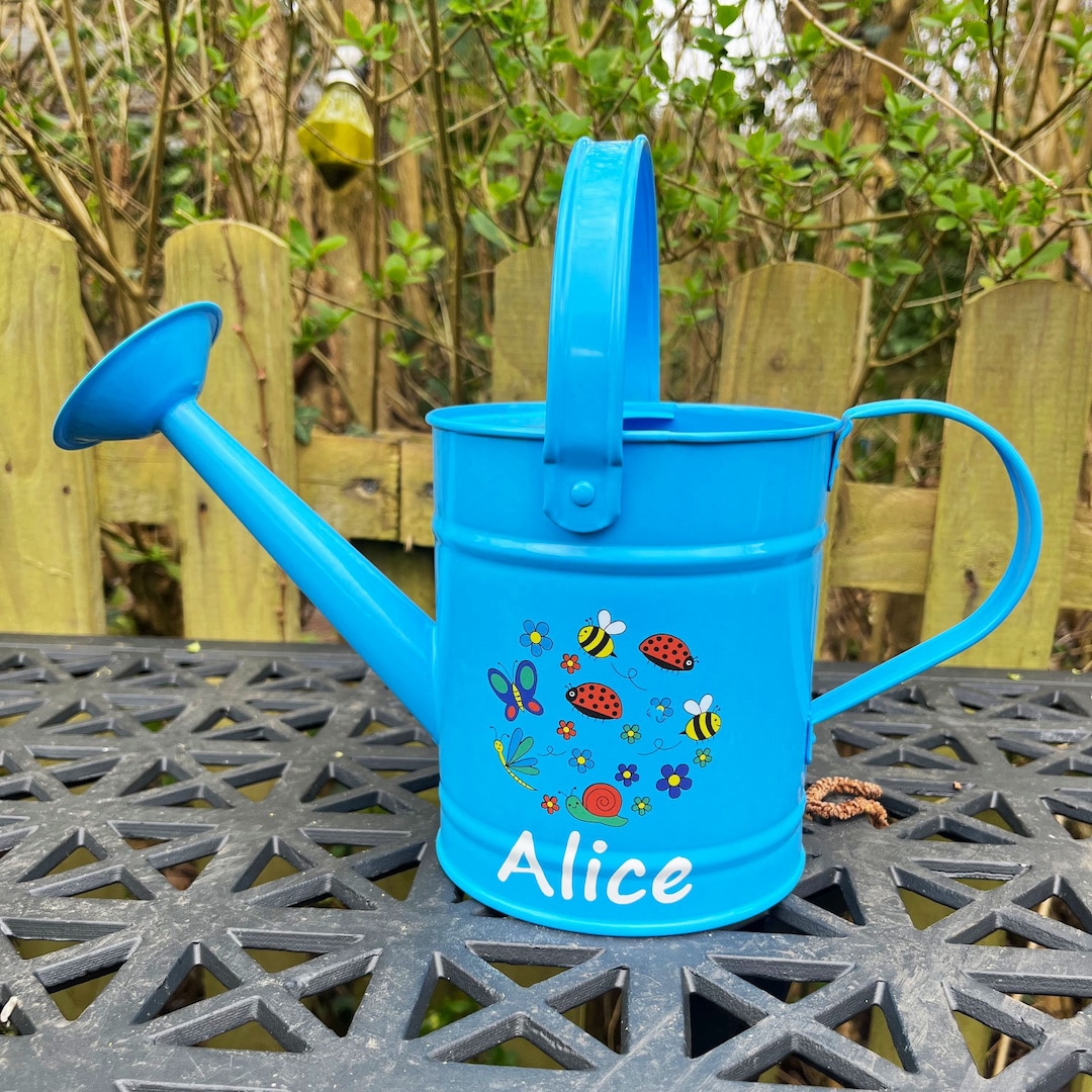 Personalised Children's Metal Watering Can - Etsy