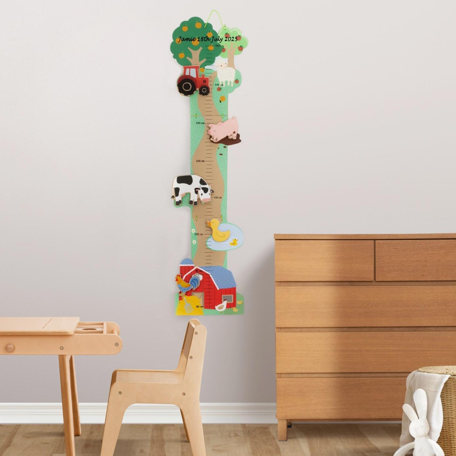 Personalised Farm Height Chart - Etsy