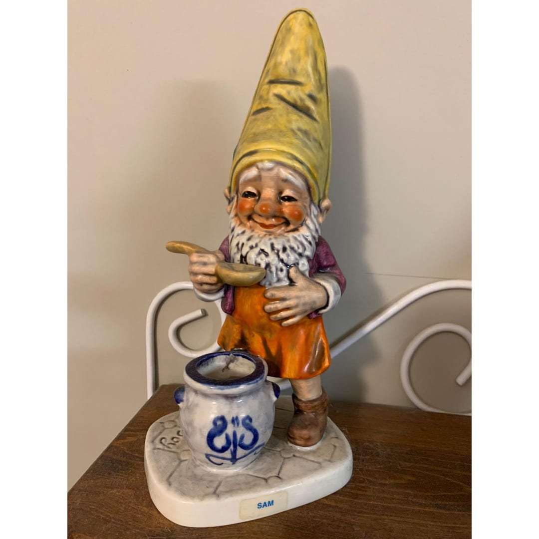 The Merry Goebel Co-boy Figurine Hummel Germany Soup Sam Well 505 1970 ...