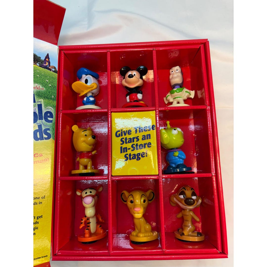 2003 Walt Disney Mini Bobbleheads Keebler Display - Etsy