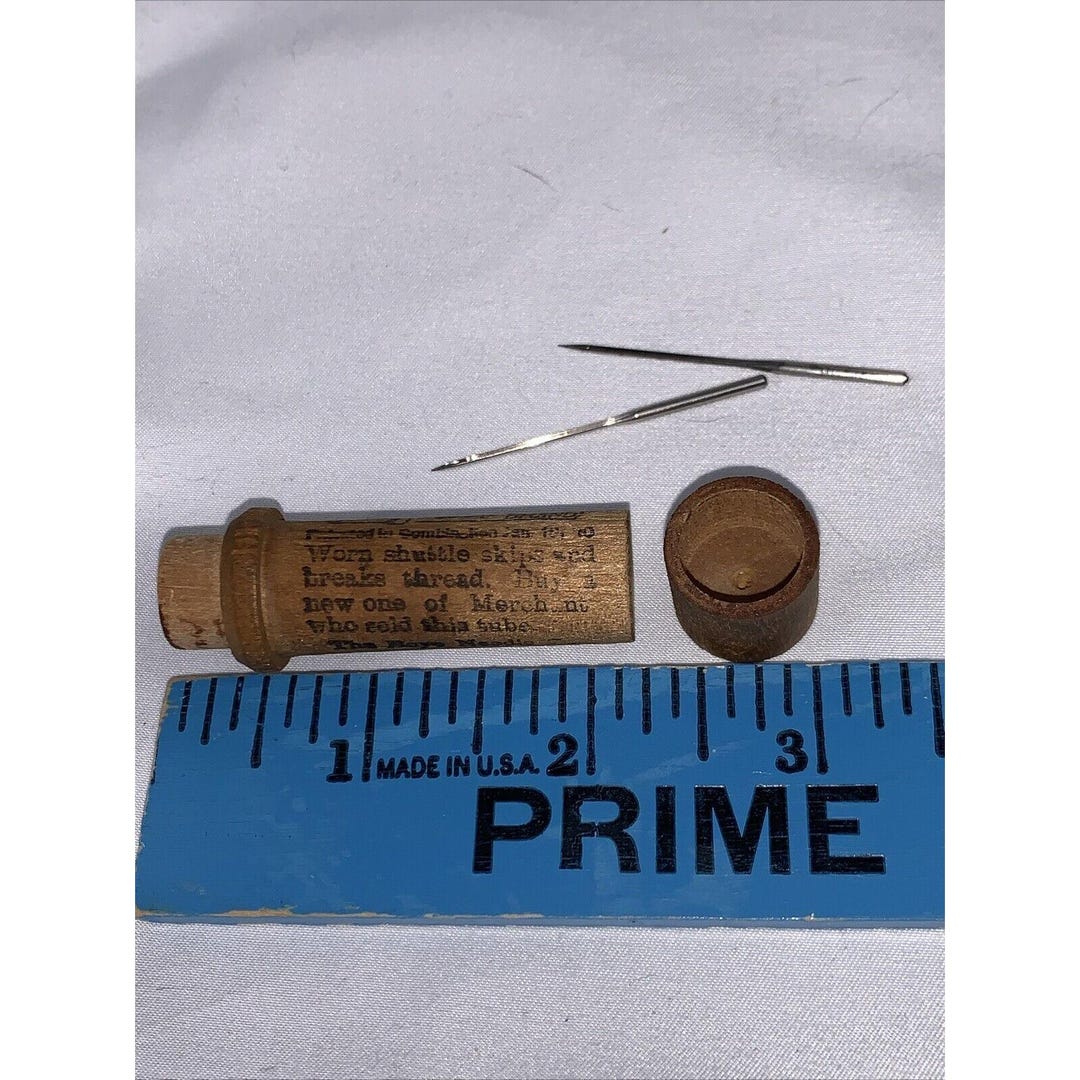 Vintage Boye Needle Company Advertising Wooden Case & 2 Needles - Etsy