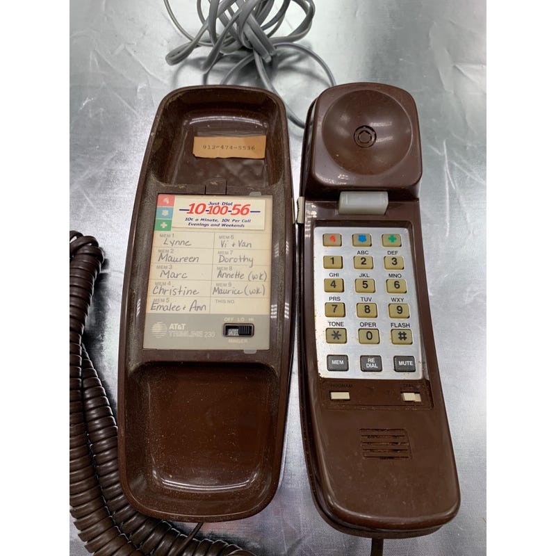 1980s Push Button Phone - Etsy
