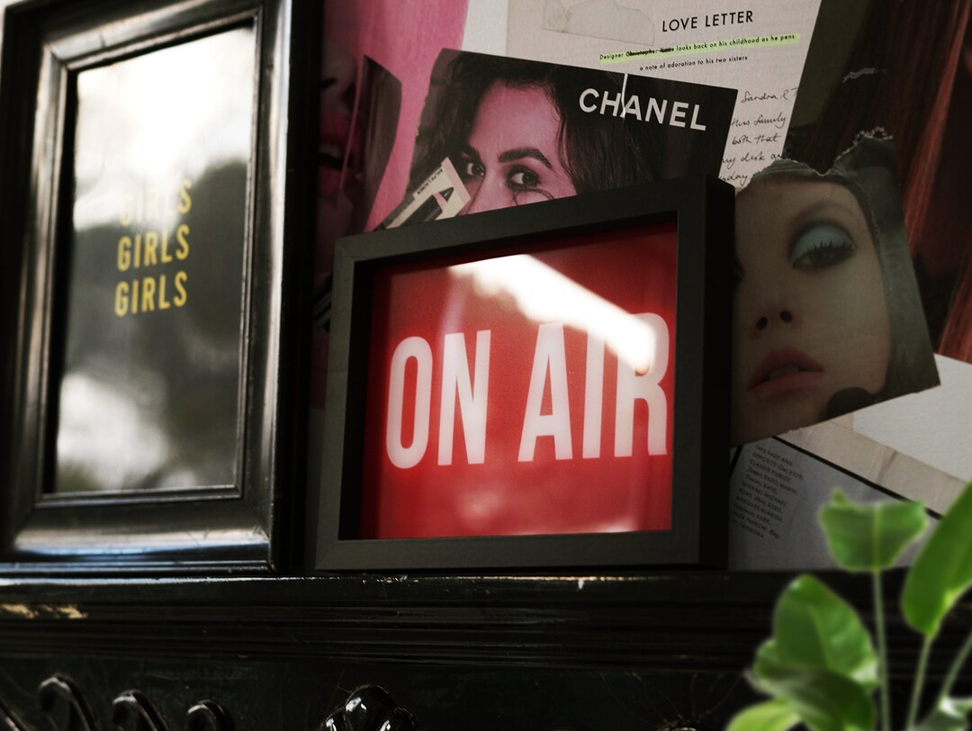 Recording Studio Sign for the Home or Workspace, Vintage Recording ...