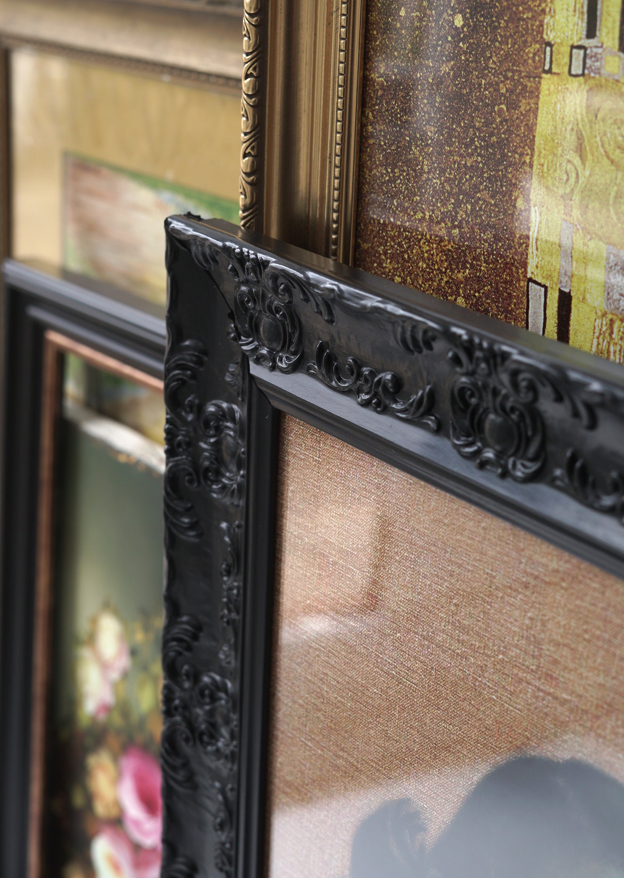 ORNATE FRAMES Picture Frames Gold Frames Black Ornate - Etsy UK