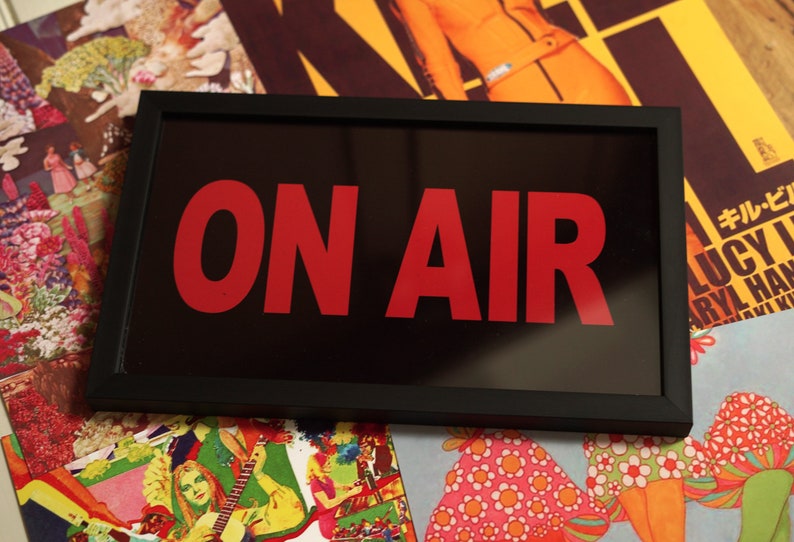 Vintage Recording Studio Sign for the Home or Workspace Bold - Etsy UK