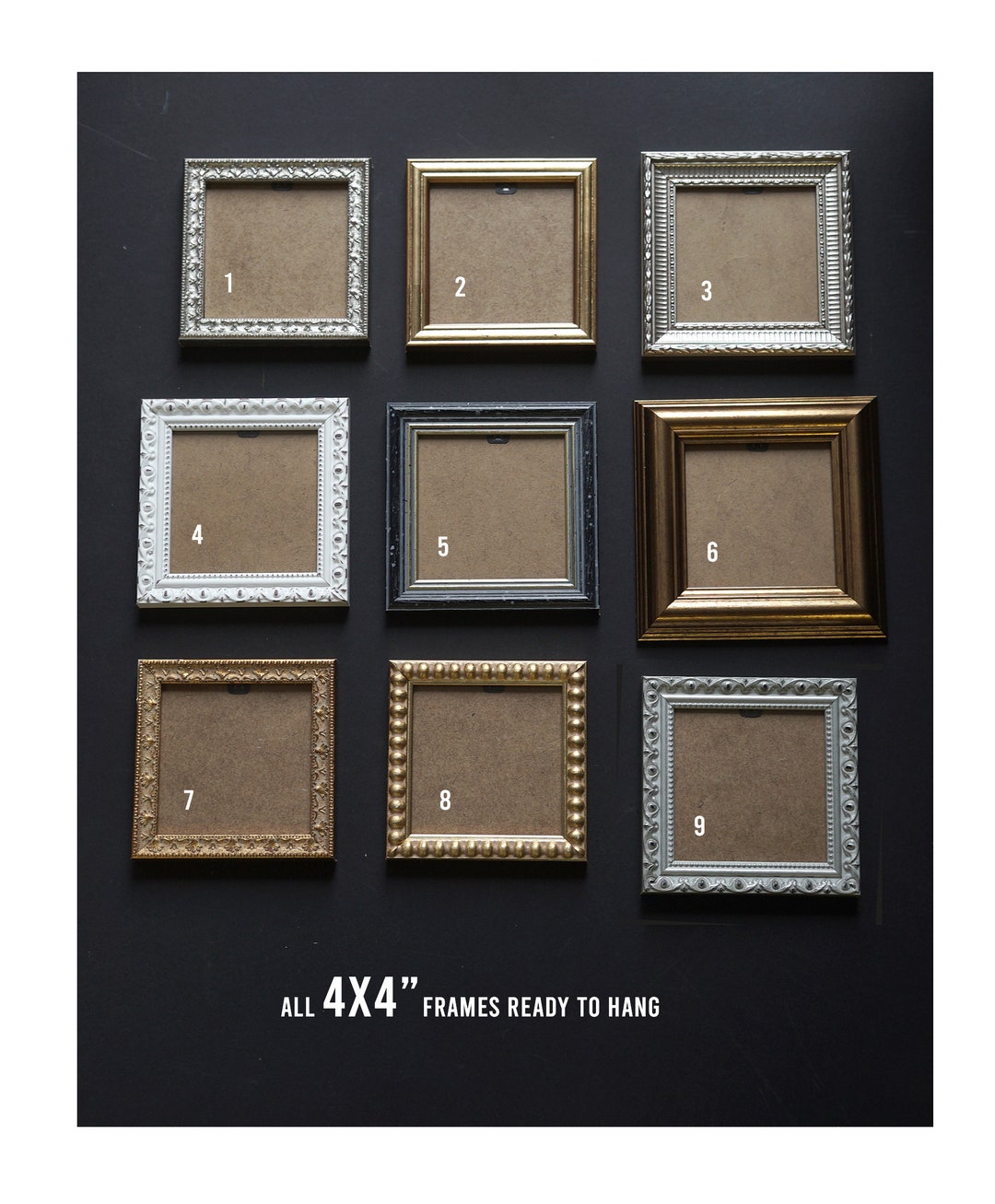 PICTURE FRAMES, Preloved Frames, Gold Frames, Ornate Frames, Wall ...