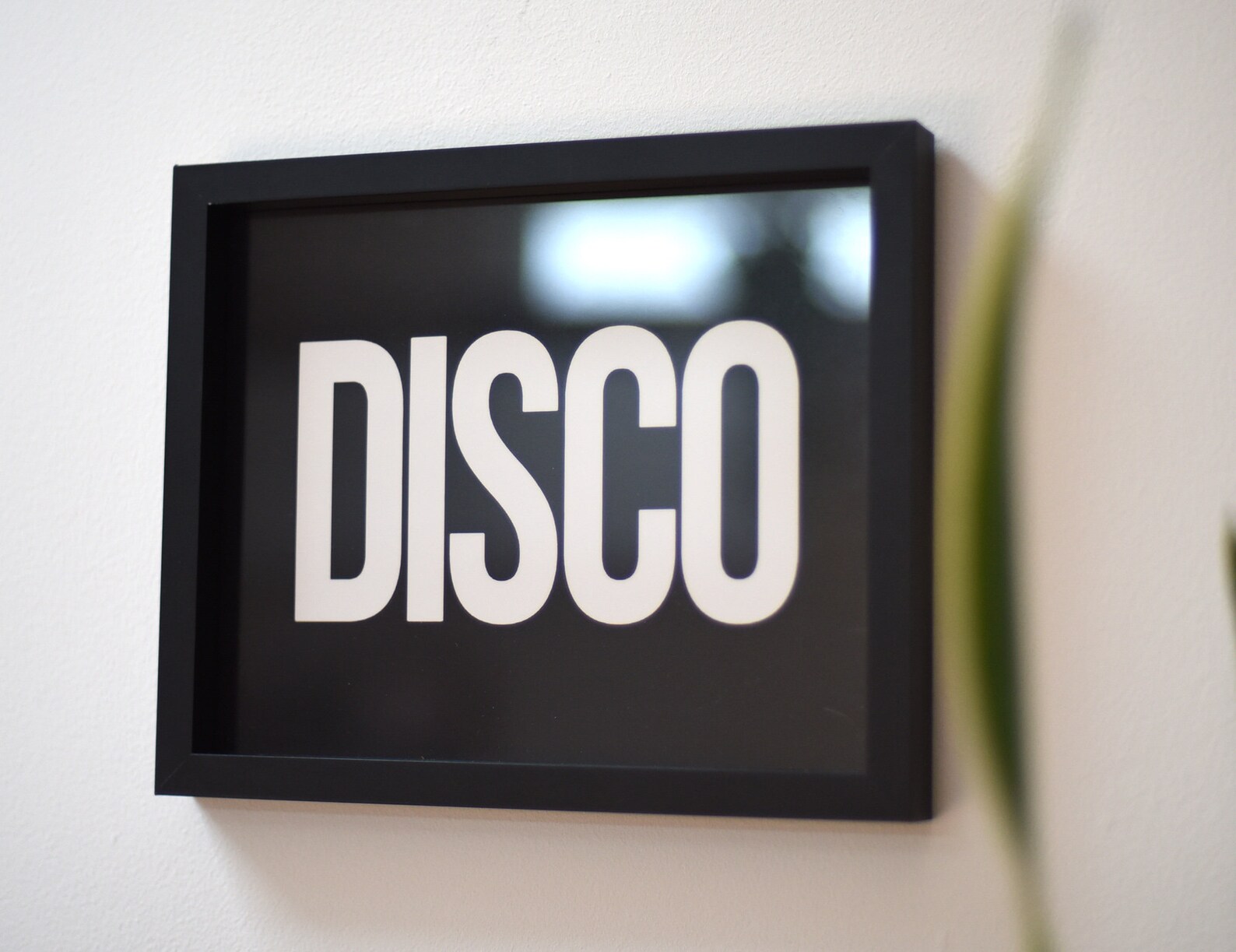 Disco Typography Print, Kitchen Wall Art - Etsy UK
