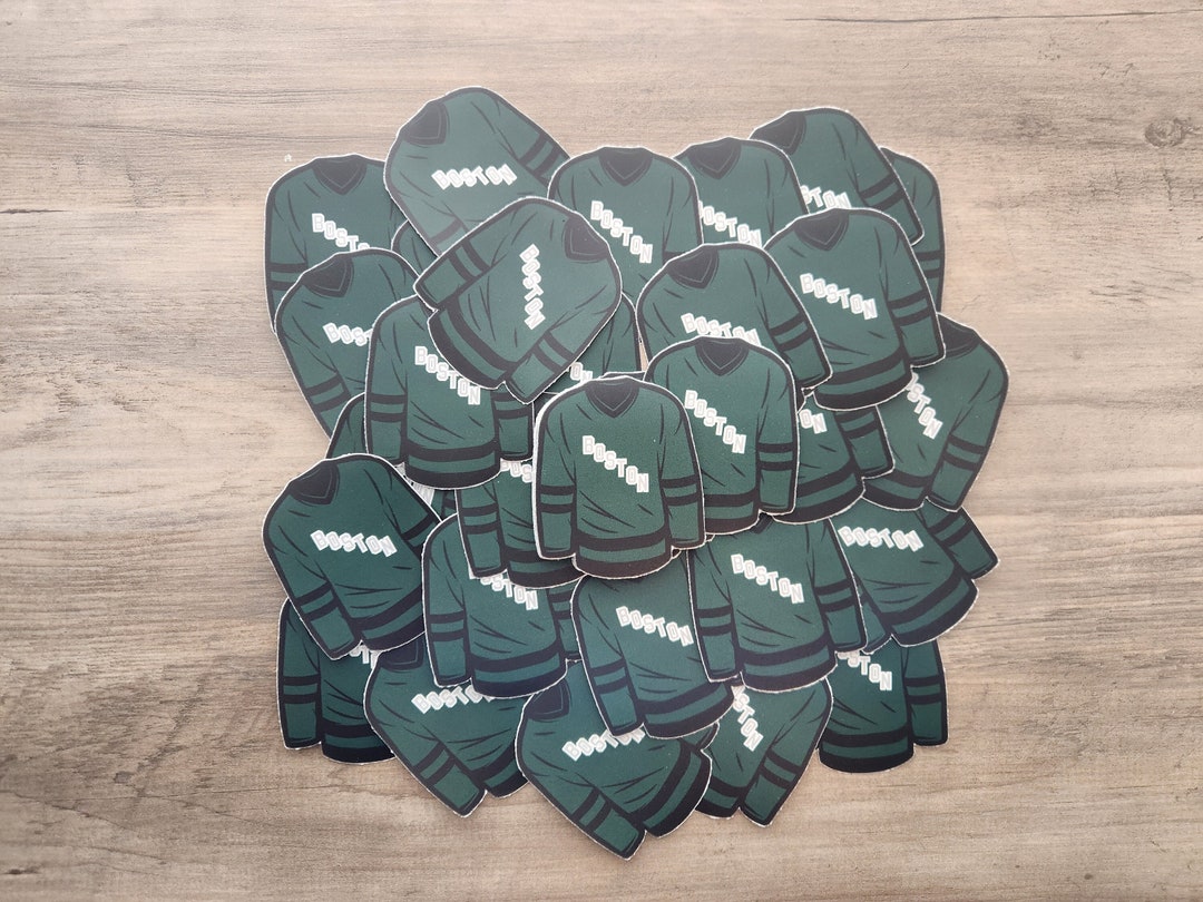 Boston PWHL Women's Hockey Jersey Sticker - Etsy