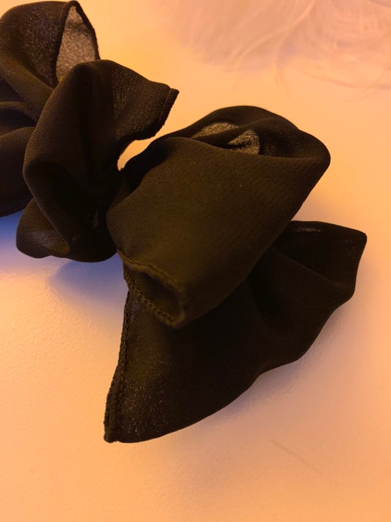 Assorted 80's sheer chiffon bow hair clips | Etsy