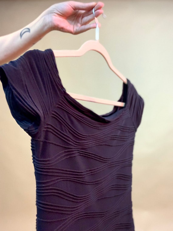 90s scrunchy body con dress by Wet Seal, retro little… - Gem