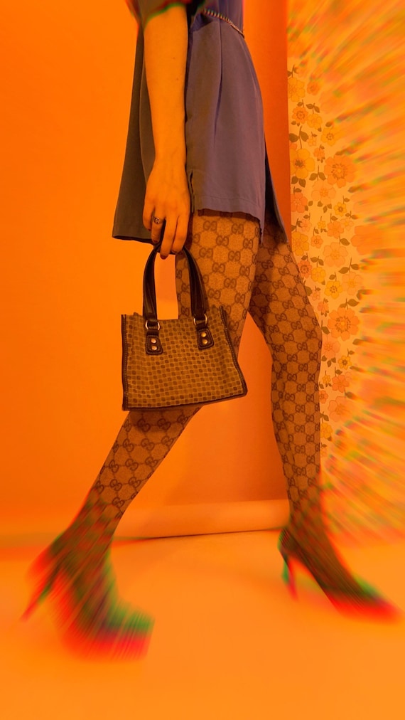 mini box tote crossbody - Gem