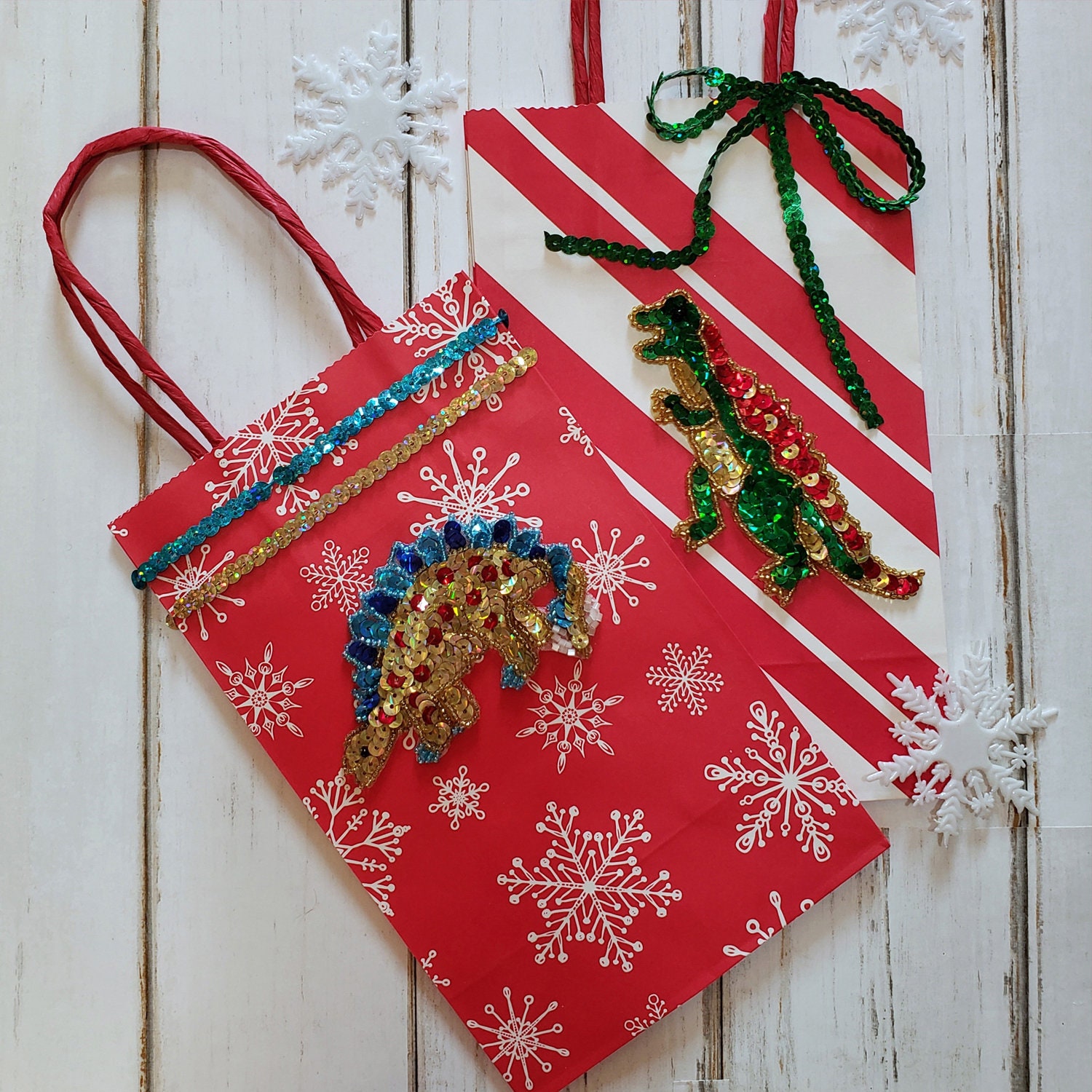 3 3/4 X 2 1/2 Pegosaurus Dinosaur Sequin | Etsy