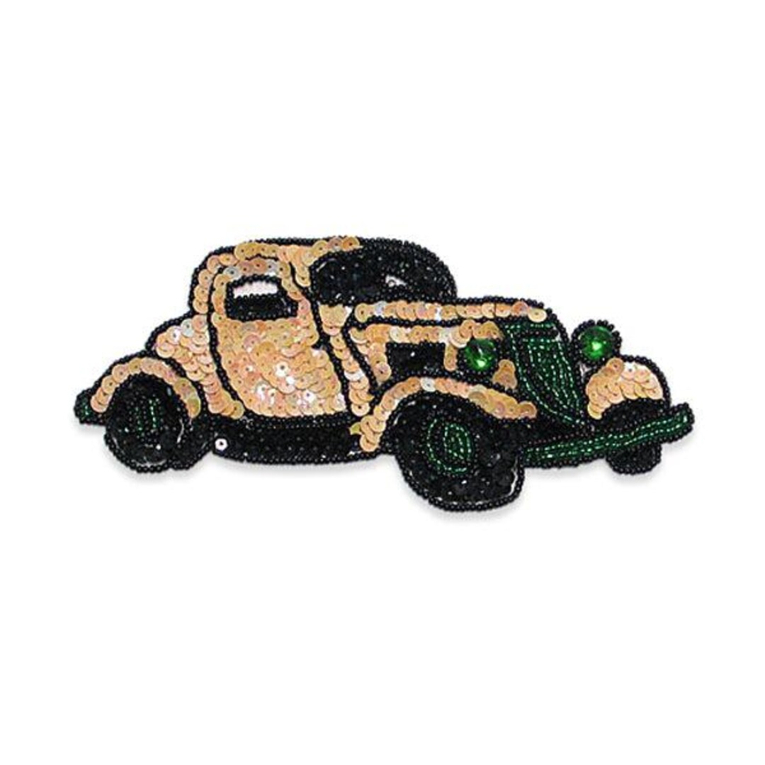 6 3/4 X 3 Automobile Sequin Applique/patch SM822-93 Multi Colors - Etsy