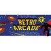 Space Invaders-style Retro Arcade Marquee Digital Artwork for Printing ...