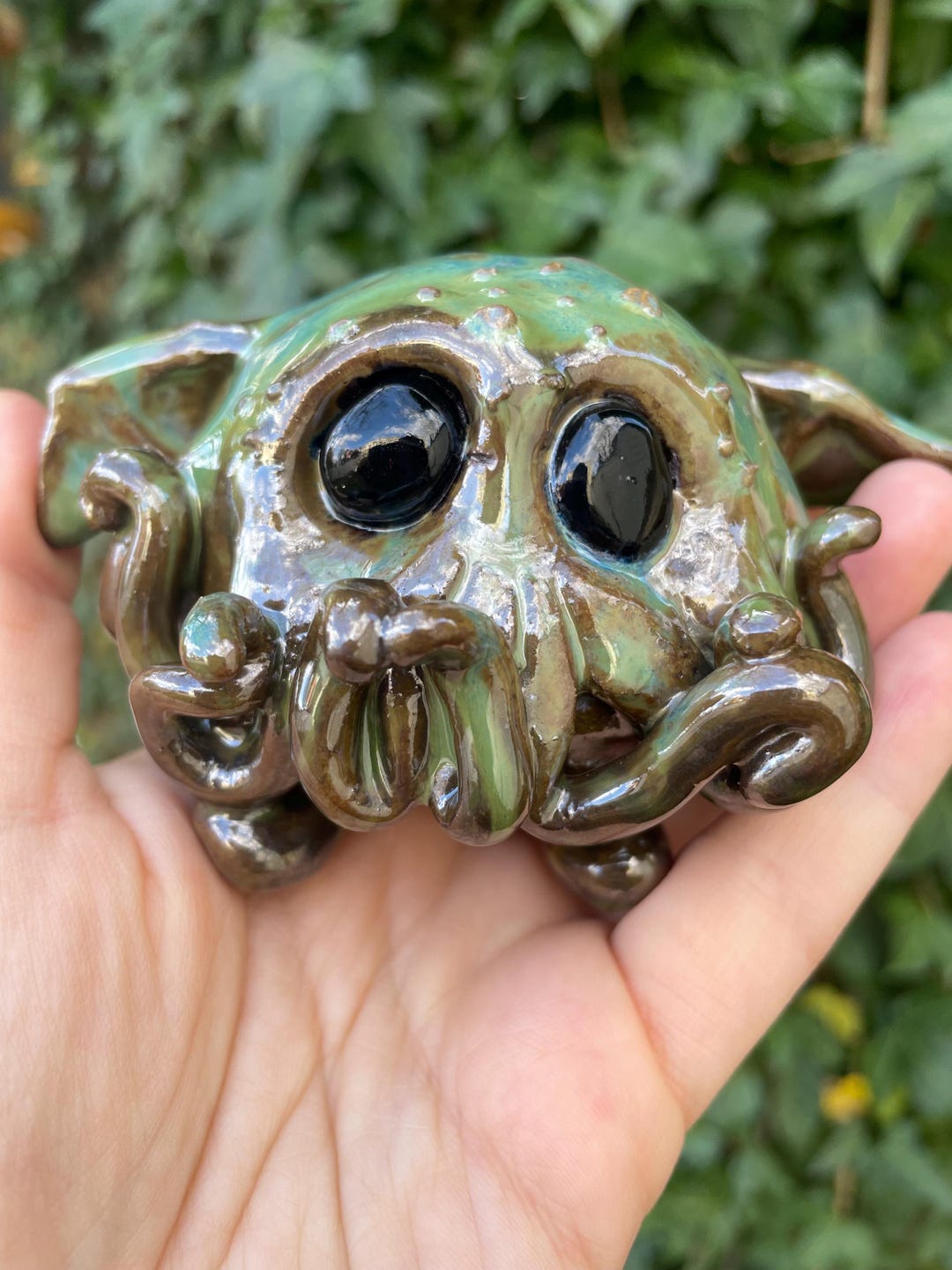 Cthulhu Sculpture / Ceramic Art / HP Lovecraft Decor / Unique Pottery ...
