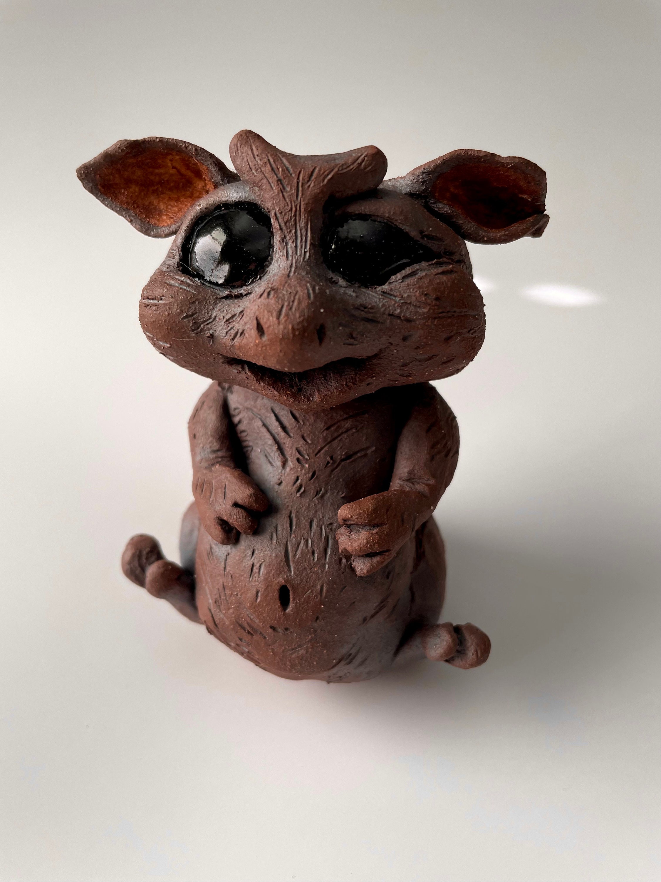 Adopt a Ceramic Goblin Sculpture Handmade Pottery, Goblincore Art ...