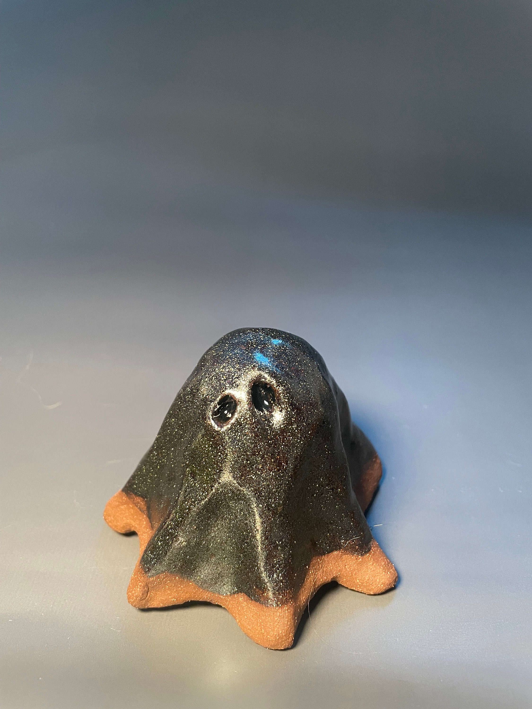 Ghosts Pottery Sculpture Ceramic Ghost, Pink Ghost, Handmade Pottery ...