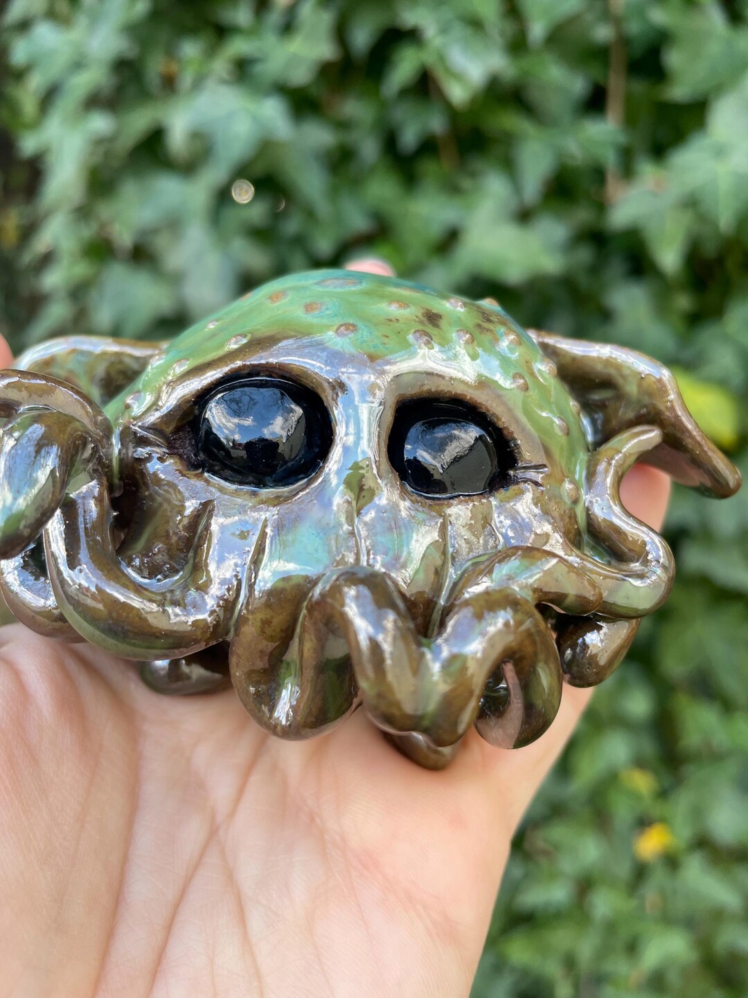 Cthulhu Sculpture / Ceramic Art / HP Lovecraft Decor / Unique Pottery ...