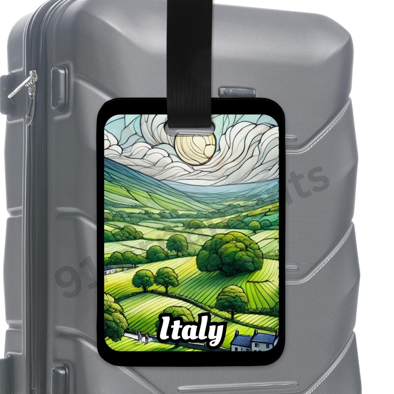 Italy Luggage Tags - Etsy