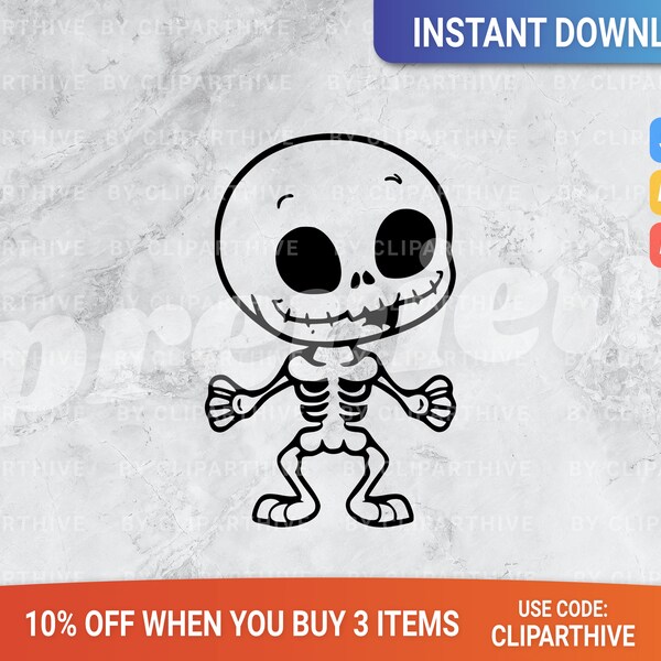 Baby Skeleton Svg - Etsy