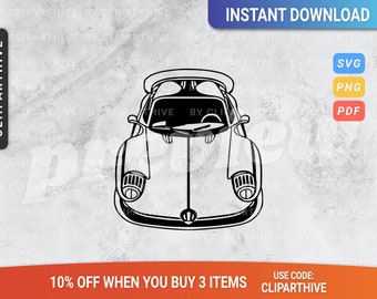 Lowrider American Car, SVG Cut Files for Cricut Clipart Silhouette ...