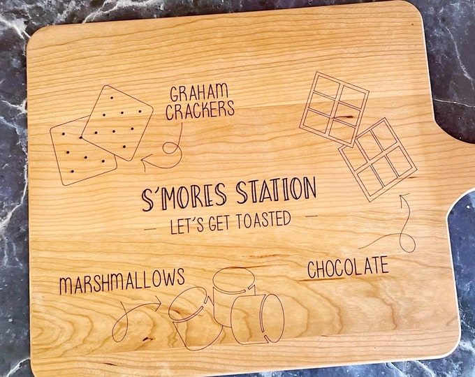 Smores Board, Smores Charcuterie Board, S'mores Station, Smorcuterie, S ...