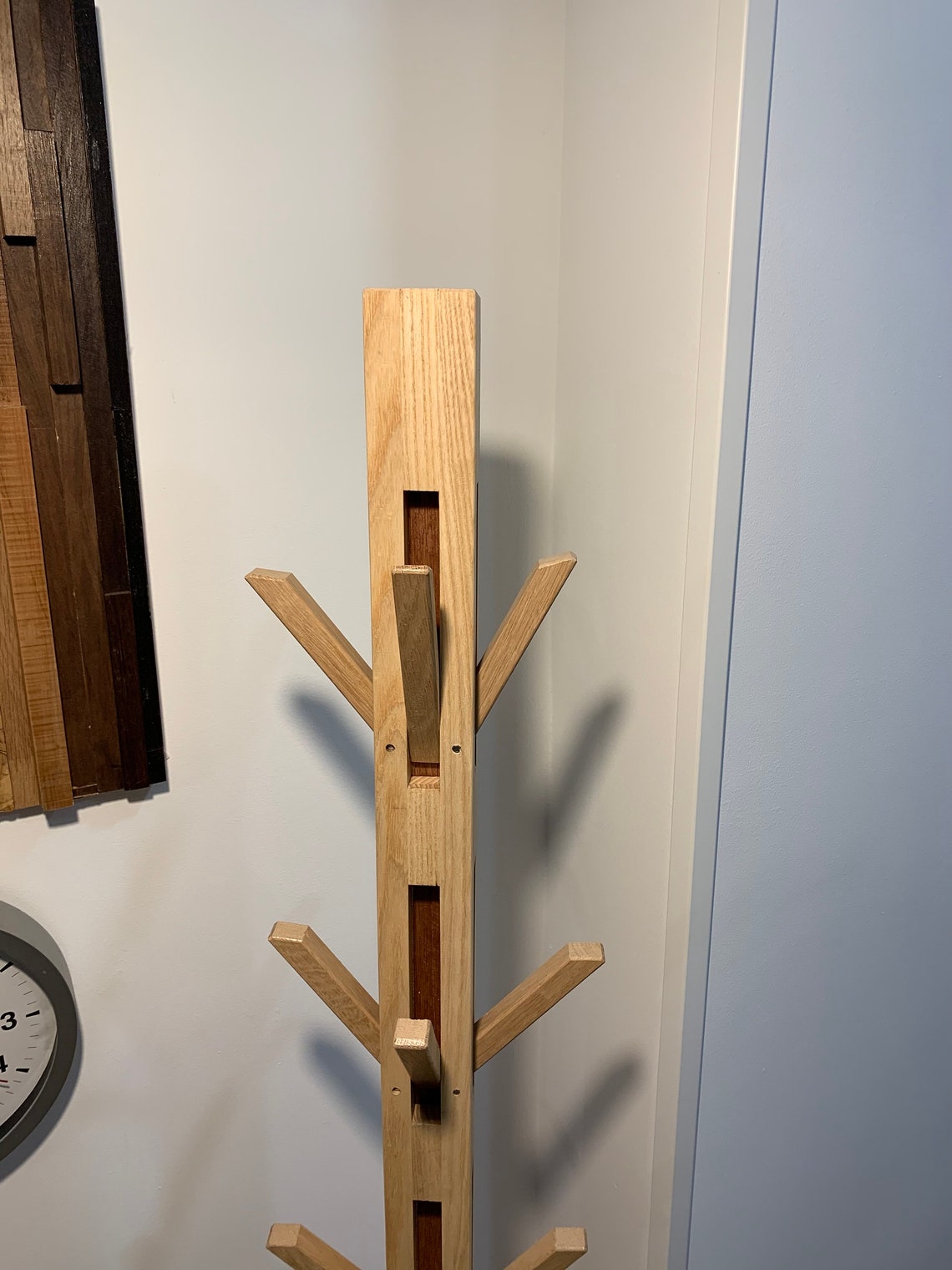 Standing Coat Rack Design Coat Stand Wood Coat Rack Stand | Etsy