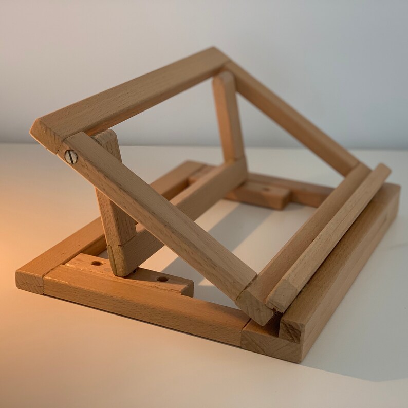 Wooden Laptop Stand Wood Laptop Stand Holder for Macbook and - Etsy