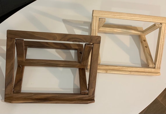 Wooden laptop stand wood laptop stand holder for MacBook and | Etsy