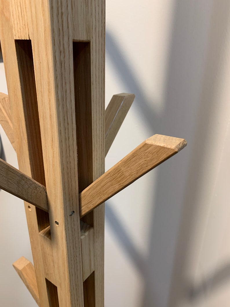 Standing Coat Rack Design Coat Stand Wood Coat Rack Stand | Etsy