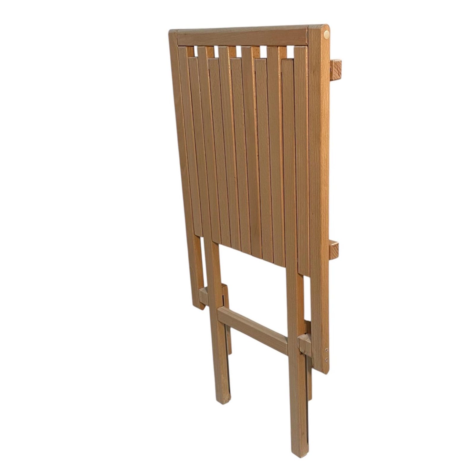 Wall Mounted Folding Chair – Space Saving Wooden Chair for Entryway ...