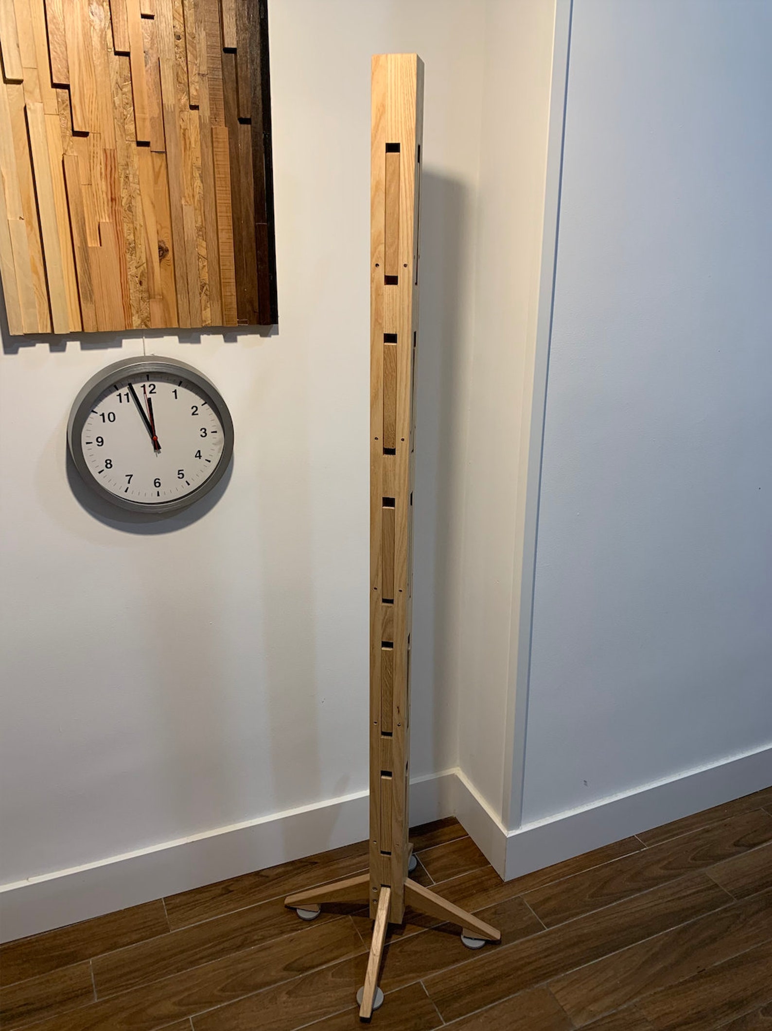 Standing Coat Rack Design Coat Stand Wood Coat Rack Stand | Etsy