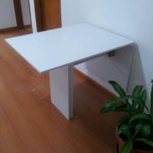 Wall Mounted Folding Table With Patented Mechanism – Space Saving ...