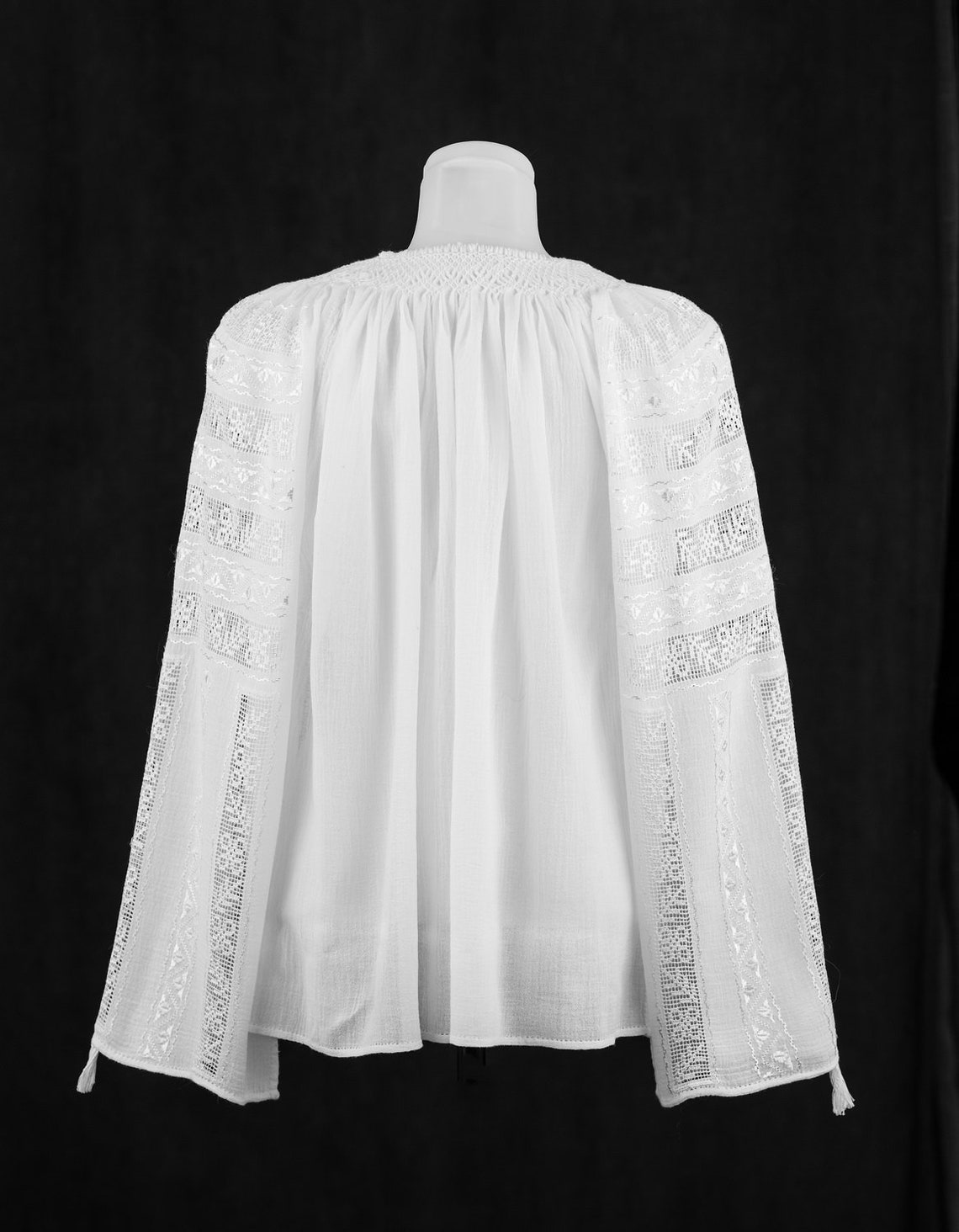 XL Size Ie Romaneasca Handmade Embroidery Authentic Romanian Folk ...