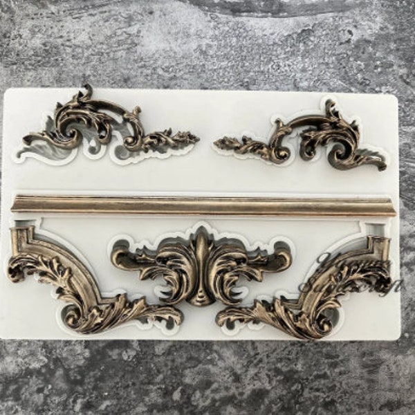 Plaster Relief Mold - Etsy