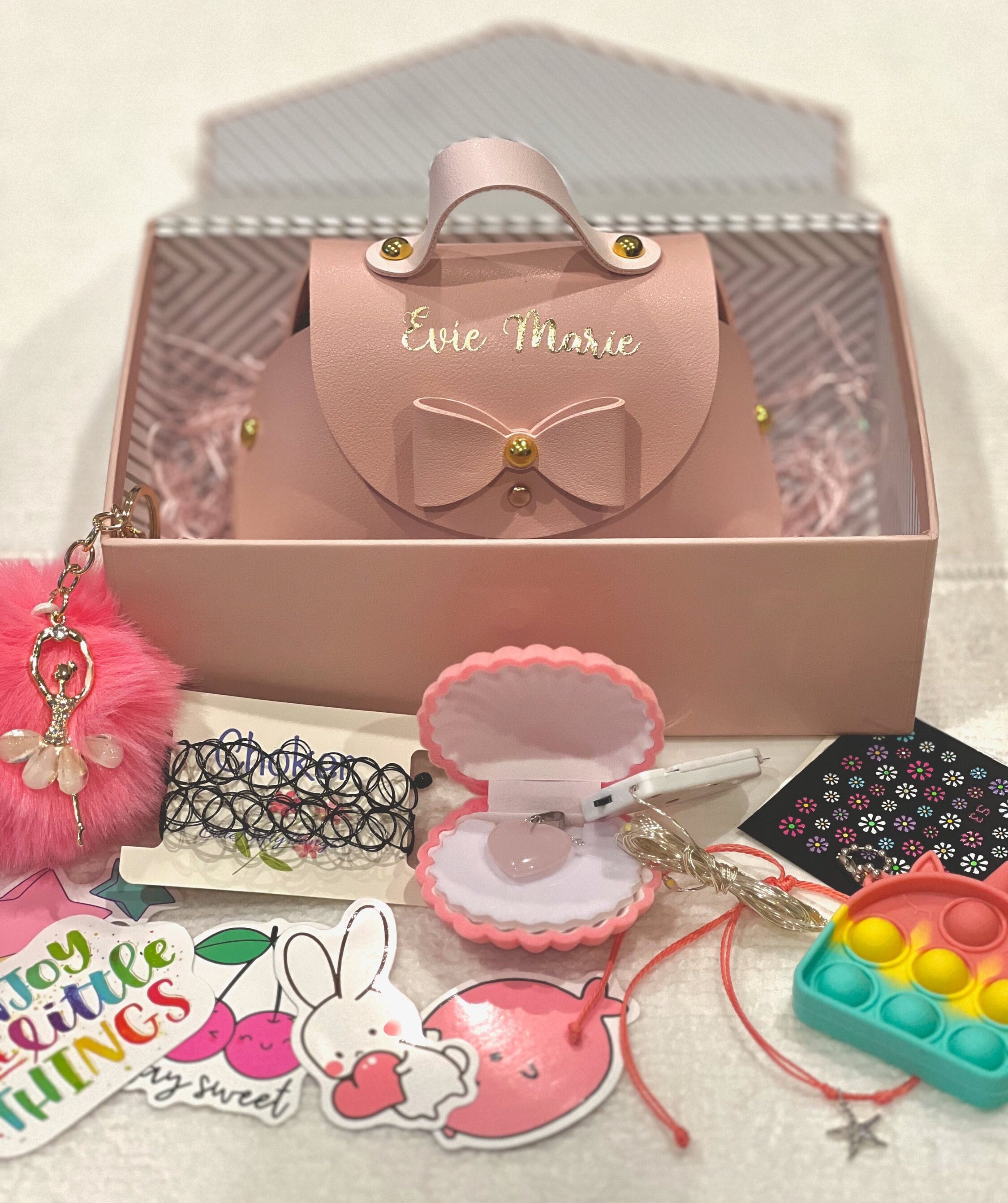 Personalized Unique Cute Tween / Teen Girls Gift Box, Perfect Flower ...