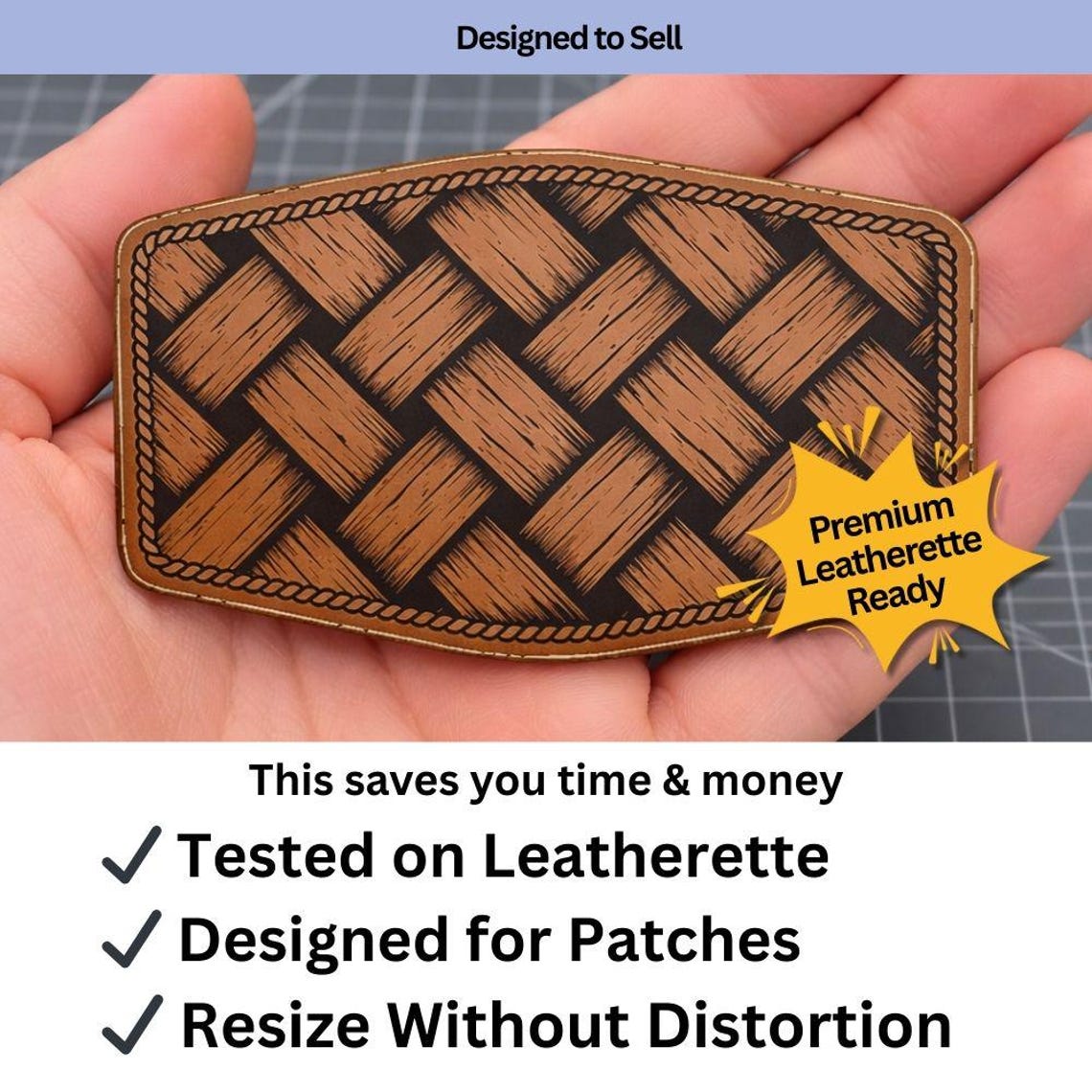 Basket Weave Backgrounds SVG | Laser Engraving Files | Leatherette ...