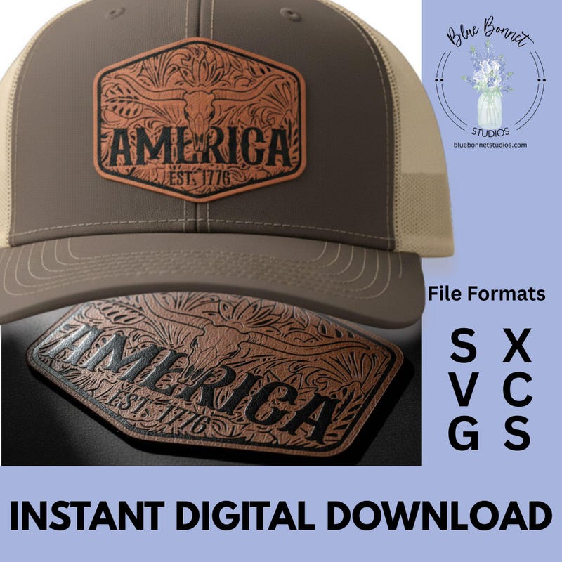 Leather Patch Svg - Etsy