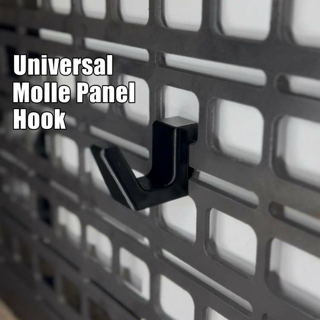 3d-printed MOLLE Panel Hook: ASA Mount for Tools & Gear - Etsy
