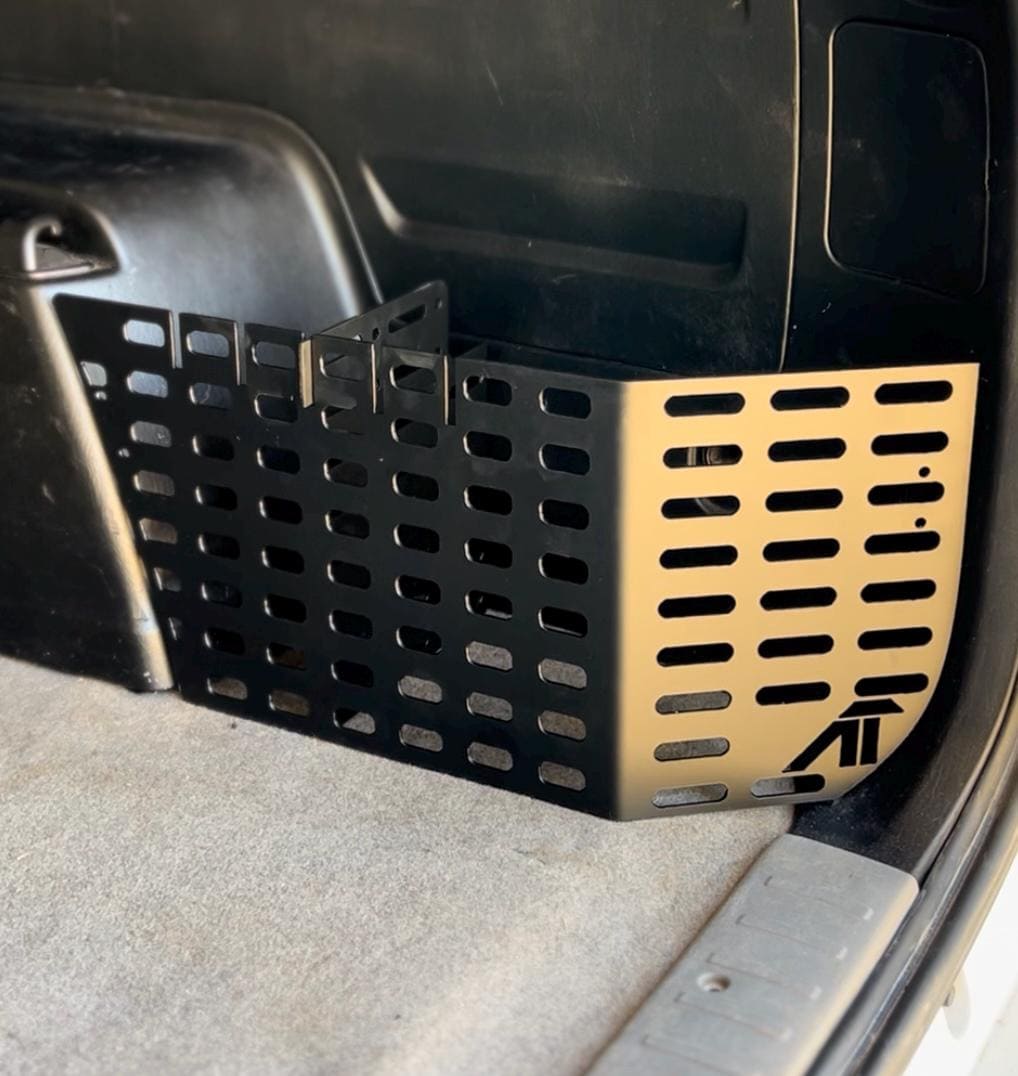 4th Gen Toyota 4runner Rear Cubby Storage Box: CNC Steel Modular Cargo ...