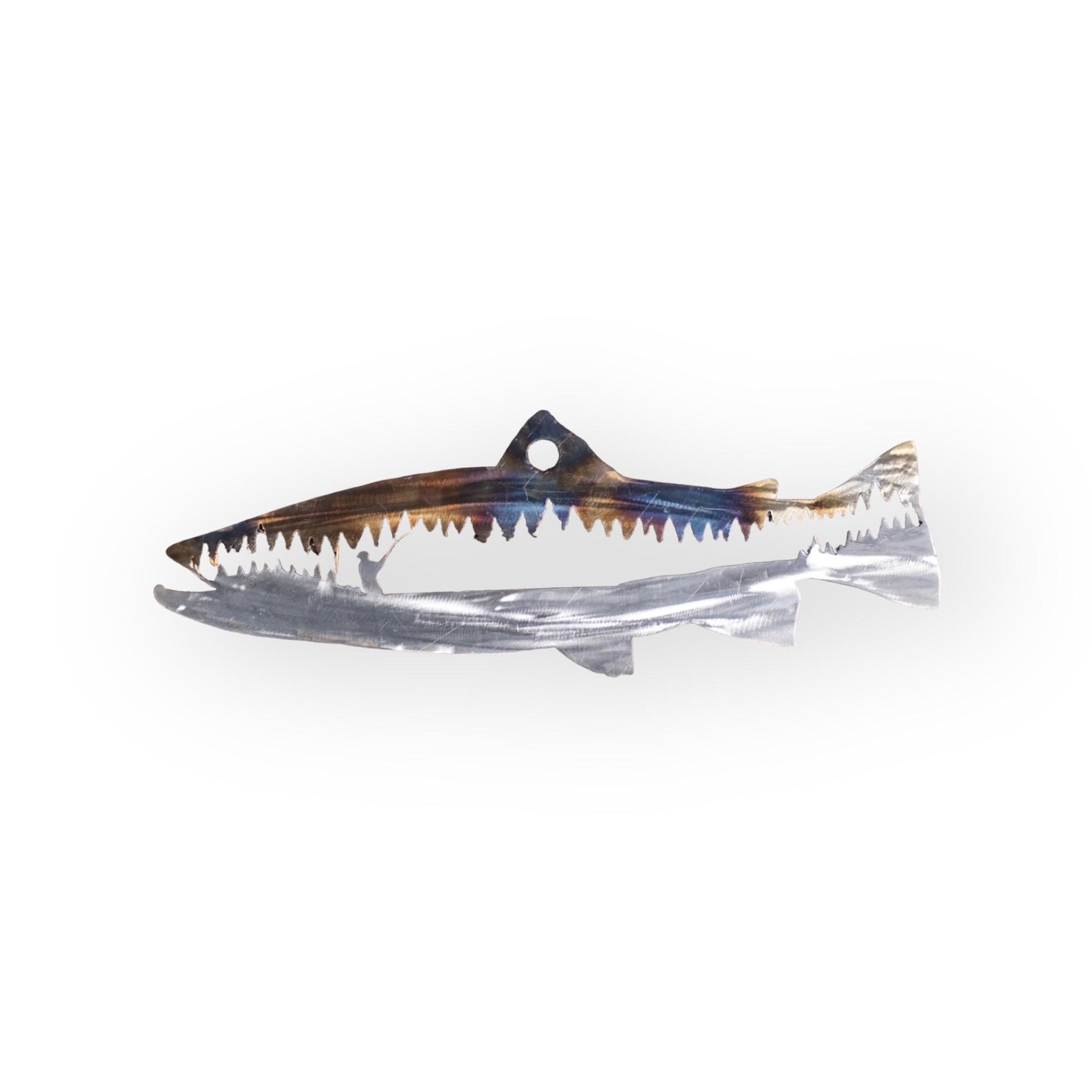 Metal Salmon Wall Art - Etsy