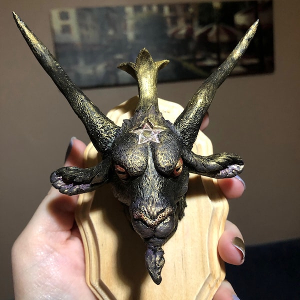 Baphomet Mask - Etsy