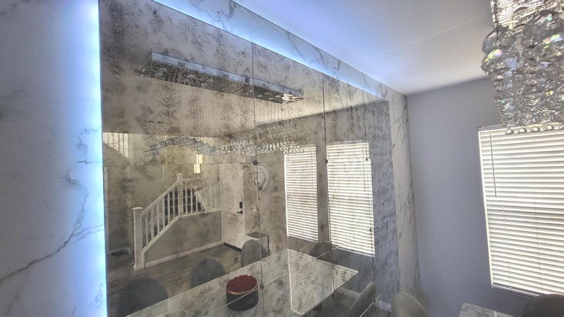 Antique Mirror Backsplash, Antique Mirror Tiles, Vintage Mirror ...