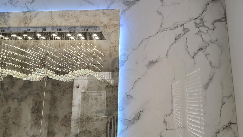Antique Mirror Backsplash, Antique Mirror Tiles, Vintage Mirror ...